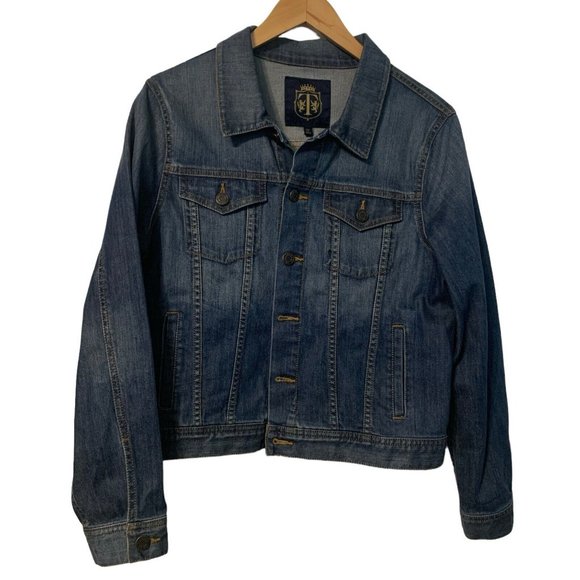 Talbots | Jackets & Coats | Talbot Jean Jacket Womens 4 Petite Blue ...